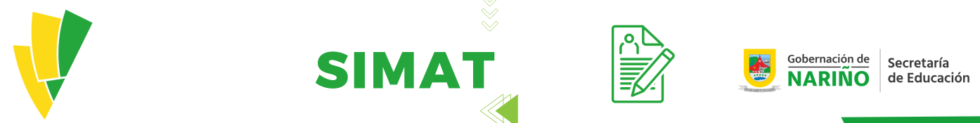 SIMAT - Secretaría de Educación Departamental de Nariño